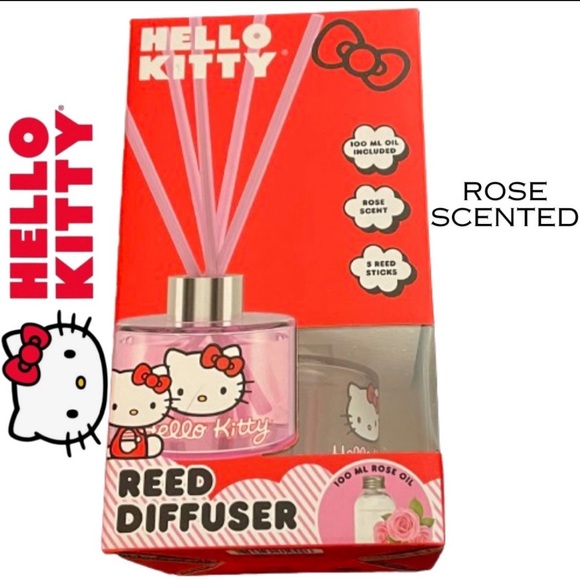 Hello Kitty | Accents | Hello Kitty Home Decor Reed Diffuser Nib | Poshmark